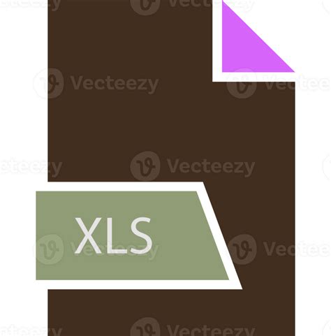 Xls File Format Icon Shape Art 57326352 Png
