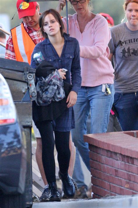 On The Set Of The Bling Ring Day 3 Emma Watson Photo 29934132 Fanpop