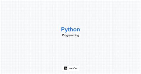 How To Learn Python Complete 2025 Guide Learnfast