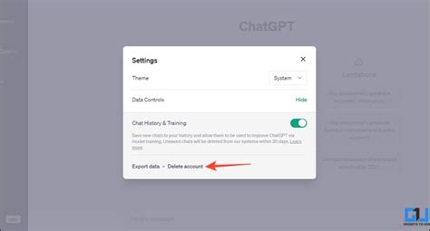4 Ways To Delete Your Chatgpt History Or Chatgpt Account Gadgets To Use