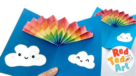 How To Make A 3d Pop Up Card Happy Sunday Quotes