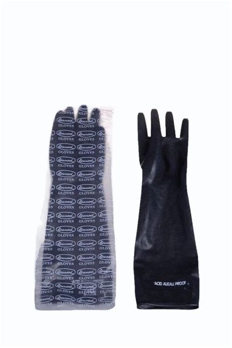 Rubber 7inch Acid Inspection Gloves At ₹ 300 Pair In Mumbai Id 11541955373