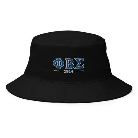 Obe Phi Beta Sigma Bucket Hat Etsy