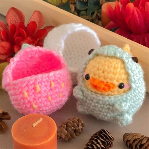 Chick In Costumes Plushie Bundle Crochet Amigurumi Cute Kawaii Plush