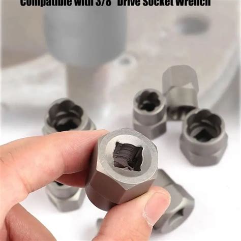 Drive Impact Bolt Nut Extractor Set Remover Kit Temu New Zealand