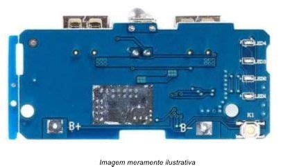 Modulo Carregador Dupla USB 5v 2a Para Bateria 18650 3 7V SmartProjects Brasil Componentes