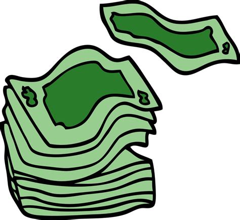 Cartoon Doodle Big Stack Of Money 12212318 Vector Art At Vecteezy