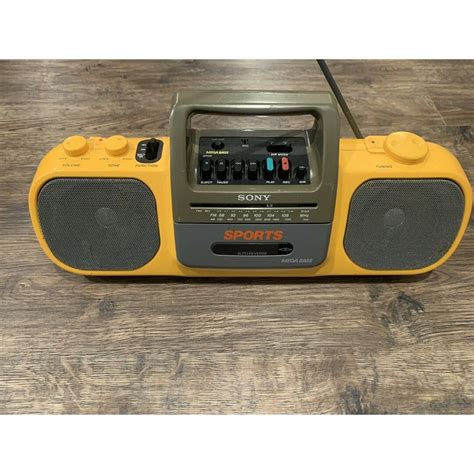 Sony Cfs 905 Sports Mega Bass Radio Cassette Boombox Etsy