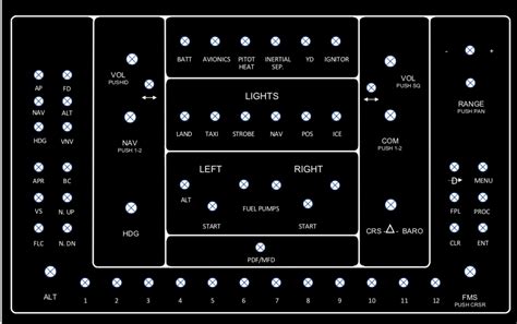 G1000 Button Box Cockpit Designers X Plane Org Forum