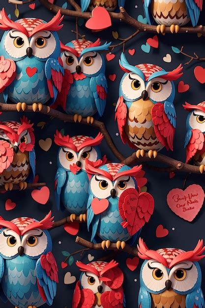 68000 Couple Owl Sublimation Pictures