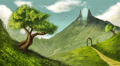 Pixie Hollow Tree Wallpaper