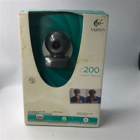 Logitech Cameras Photo And Video Logitech Webcam C20 New In Box Built In Mic Poshmark