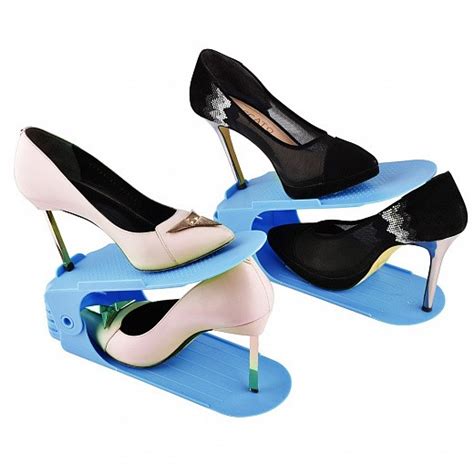 Купить Подставка для обуви Double Shoe Racks большие с регулировкой