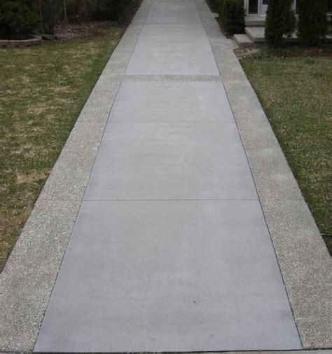 Expossed Aggregate Concrete Driveway Cincinnati Ohio Concrete Patio