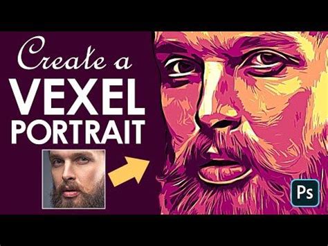 Photoshop How To Create Stunning VEXEL Art Portraits YouTube