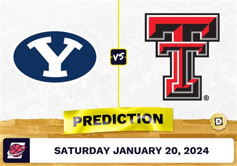Byu Vs Texas Tech Prediction Odds College Basketball Picks 1202024