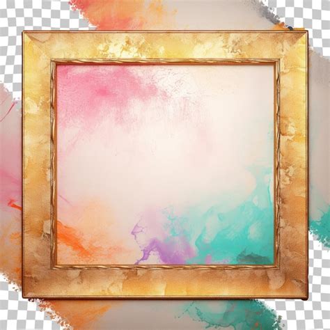 투명한 배경의 그림 프레임 프리미엄 Psd 파일