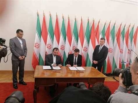 Iran Hungary Sign Cooperation Document Irna English