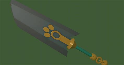 Meowscular Chef Sword Monster Hunter World By Travtron3000 Download