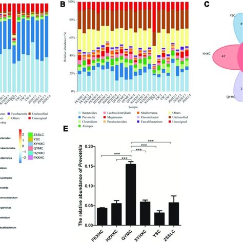 Taxonomic Annotation A Relative Abundance At Phylum Level B