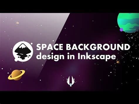 Space Game Background Design With Inkscape Time Lapse Version YouTube