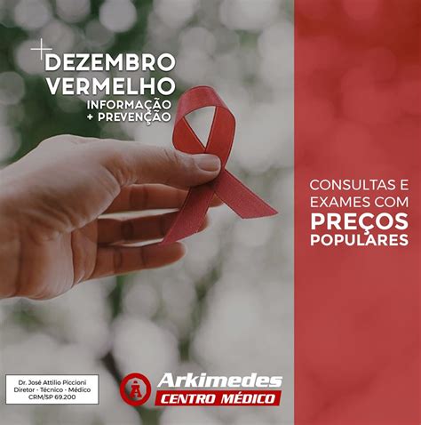 Dezembro Vermelho Arkimedes Centro Médico