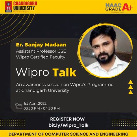 sanjay madaan on linkedin wipro talk awareness on wipro s programme