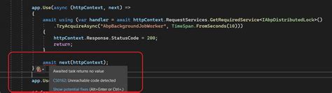 Redis Distributed Lock Exception 4249 Support ABP IO