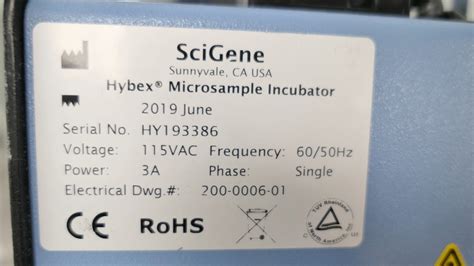 Scigene Hybex Microsample Incubator The Lab World Group