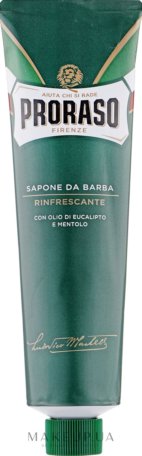 Proraso Green Line Refreshing Soap (туба) - Тонизирующее мыло для ...