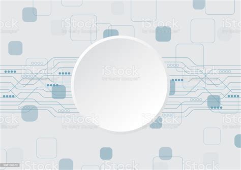 추상적인 미래의 원 기술 공상 과학 배경 하이테크 개념 벡터 일러스트 레이 션 개념에 대한 스톡 벡터 아트 및 기타 이미지 개념 개발 데이터 Istock