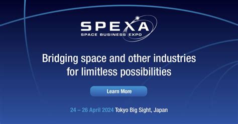Spexa Space Business Expo Japan On Linkedin Spexa Space Business