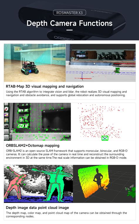 Rosmaster X3 Ros2 Robot With Mecanum Wheel For Jetson Nano 4gb Orin Nano Orin Nx Raspberrypi 5