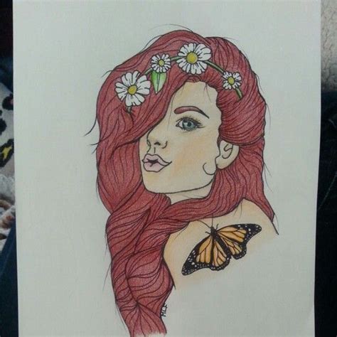 Hipster Tattoo Idea Drawing Hippie Hippie Girl Hipster Girl By
