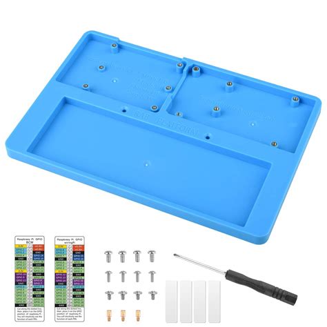 Buy Uniroi 7 In 1 Rab Holder Raspberry Pi Breadboard Base Plate Case