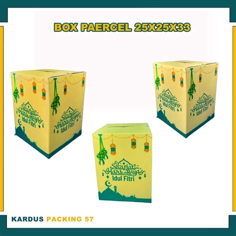 Jual Box Parcel 25x25x33 Cm Kardus Parcel Box Parcel Lebaran Box