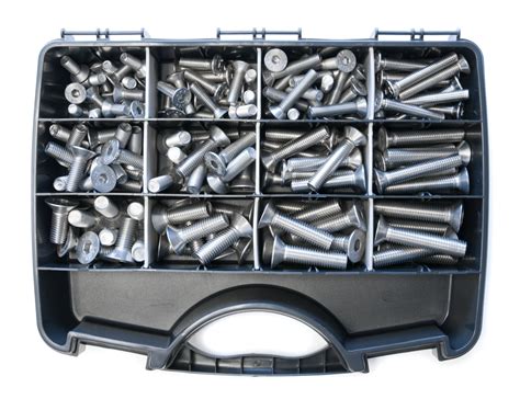 ASSORTIMENT DE VIS À TÊTE FRAISÉE À SIX PANS CREUX DIN 7991