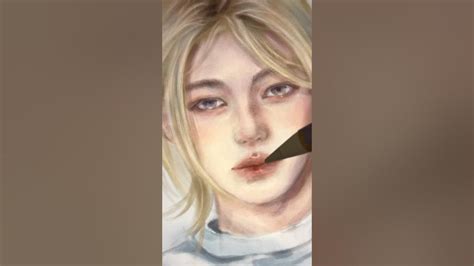 용복이🐣 🏻 프로크리에이트 그림 아이패드드로잉 스트레이키즈 필릭스 인물화 Shorts Youtube