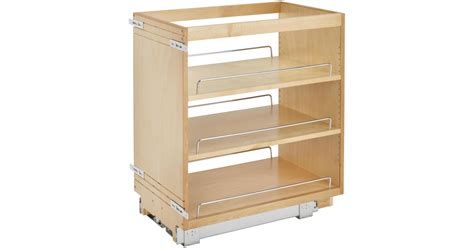 Rev A Shelf 448 BC 14C Wood Classics 14 W Base Cabinet Pull Out Organizer Build Com