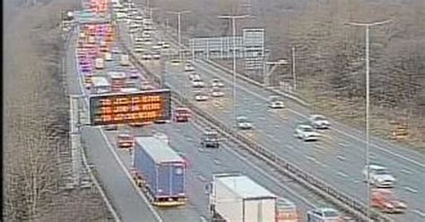 Hour Long Delays On M60 Following Three Car Smash Near Stockport
