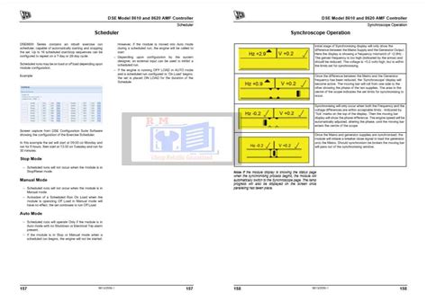 JCB Generator Control Panel Service Repair Manual