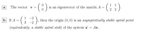 solved determine if the two 2 statements below are true or