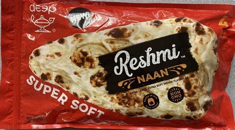 Deep Frozen Reshmi Naan 4pcs 134oz 380g