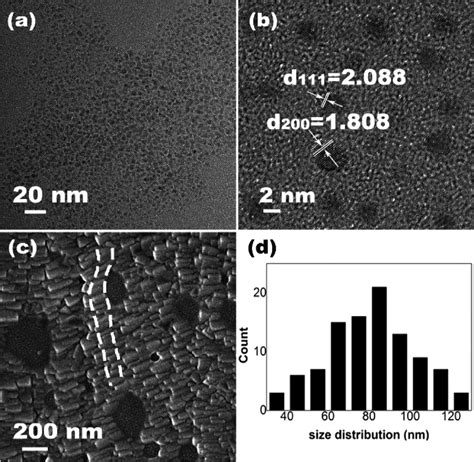 A Tem Image Of Cu Nanocrystals Diffused In The Solution Reduced By Download Scientific