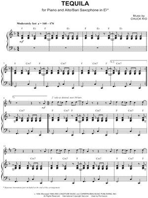 Tequila Sheet Music 22 Arrangements Available Instantly Musicnotes