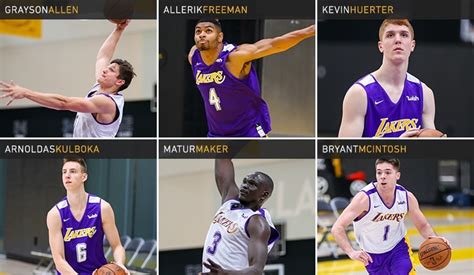 Lakers Draft Workouts May 25 2018 Los Angeles Lakers