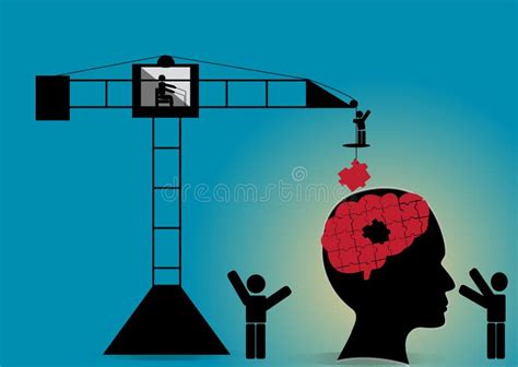 Construction Brain Stock Vector Illustration Of Motivation 82162245