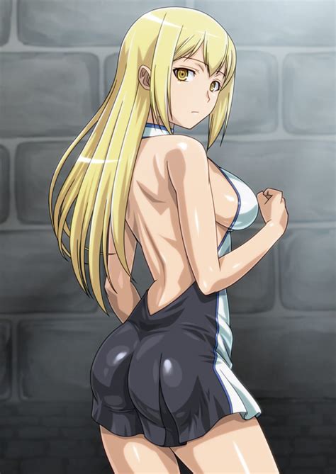 Rule 34 10s 1girls Aiz Wallenstein Arm At Side Ass Back Backless