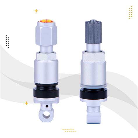 Tpms 15 Tpms 밸브 타이어 압력 모니터링 센서 밸브 타이어 밸브 스템 캡 Steelmate Benz 용 알루미늄 합금 Bmw Audi 착용 부품