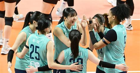 땡큐 Gs칼텍스 흥국생명 정관장 패배로 2시즌만에 정규리그 우승